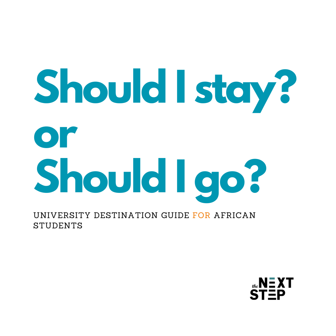 Buy Destination Guide for African Students by The Next Step Education ...