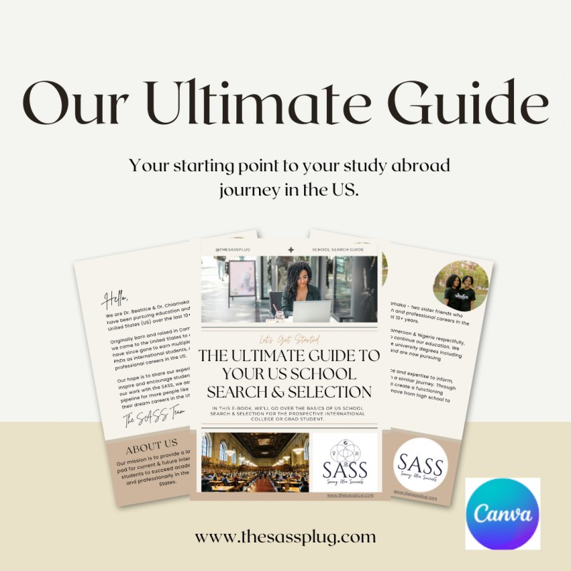 Buy Ultimate Guide to US School Search and Selection by Savvy Afro ...