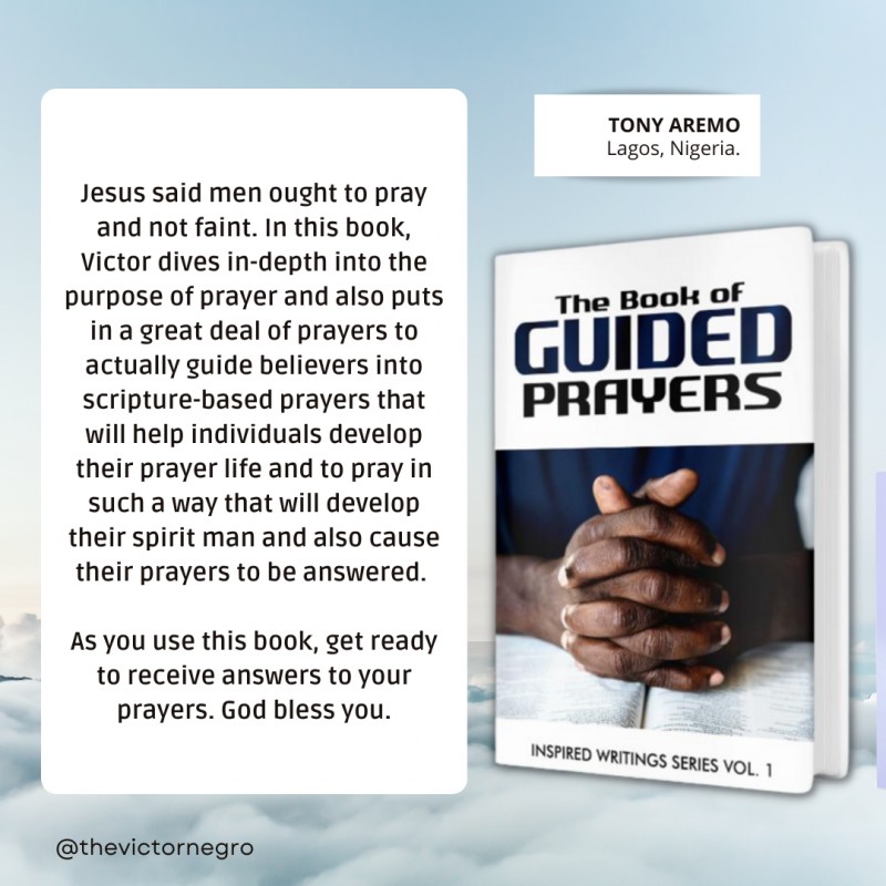 Buy The Book of Guided Prayers by Victor Negro on Selar