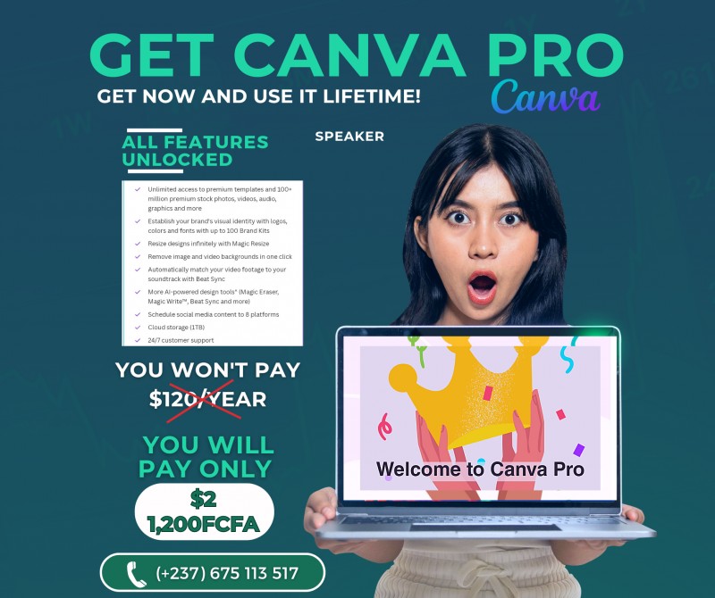 Buy CANVA PRO by T JUDE DIGITAL (From Opportunities to Cash) on Selar