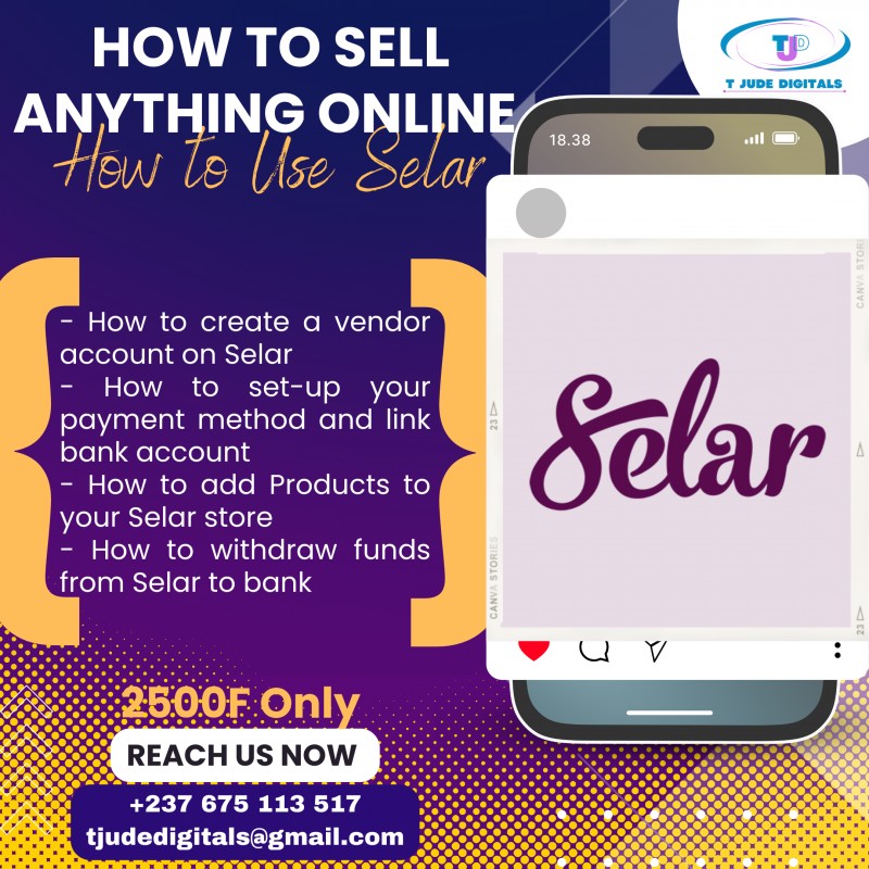 Buy HOW TO USE SELAR TO SELL ANYTHING by T JUDE DIGITAL (From Opportunities to Cash) on Selar