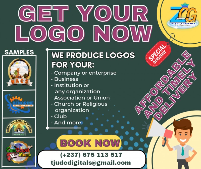 Buy LOGO DESIGN (Let's design your logo) by T JUDE DIGITAL (From ...