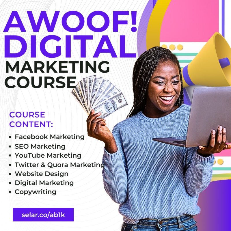 Buy AWOOF DIGITAL MARKETING BUNDLE by Trybely Creative Store on Selar
