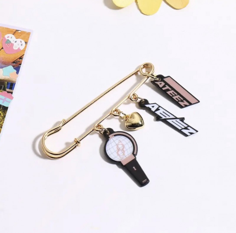 Buy Kpop Acrylic Badge Brooch Chest Pins Accessories (skz, blinks ...