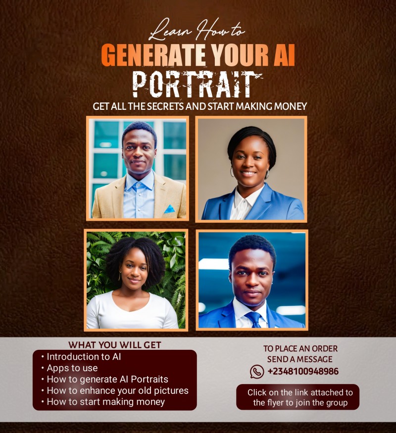 Buy Ai Hyper Realistic Portraits by Tunji Adeyefa on Selar