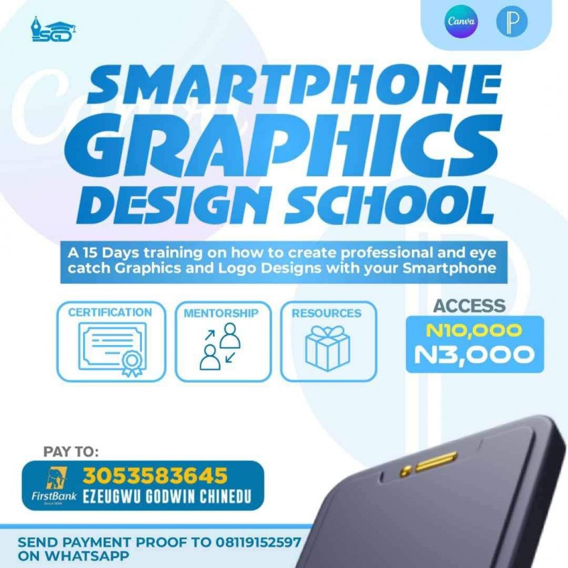 Buy SMARTPHONE GRAPHIC DESIGN SCHOOL by UGOCHUKWU UMUNNA on Selar