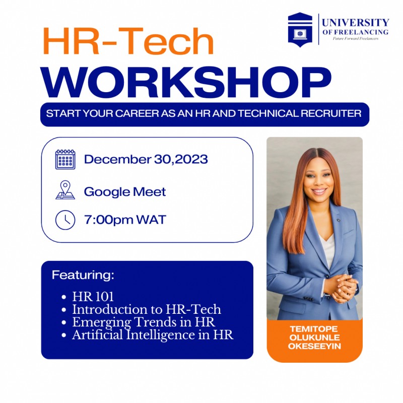 Get HR - Tech Workshop (Free) by University of Freelancing on Selar