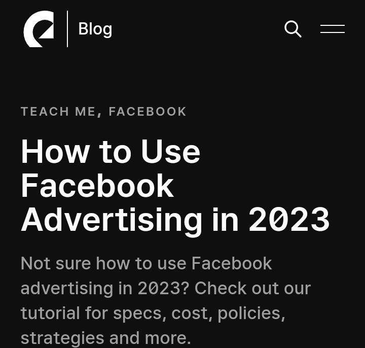 Get TEACH ME, FACEBOOK How to Use Facebook Advertising in 2023 by ...