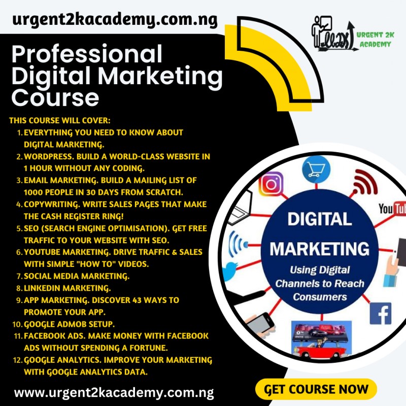 Buy Digital Marketing: Complete Digital Marketing Course (Learn SEO ...