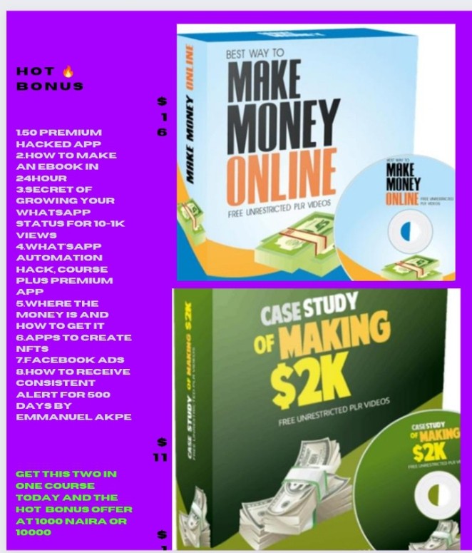 Buy Cause study of $2k by Dominiondigitalskill HUB on Selar