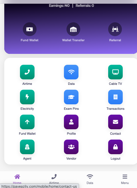 Buy VTU Website Script by on Selar