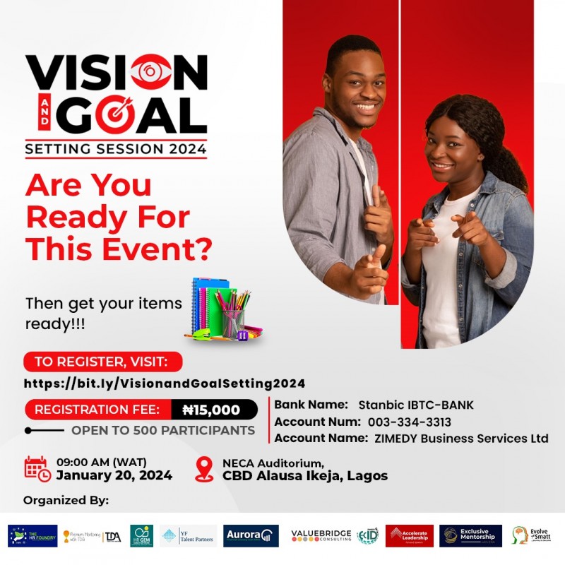 Buy Vision and Goal Setting Session 2024 by Vision & Goal Settings on Selar