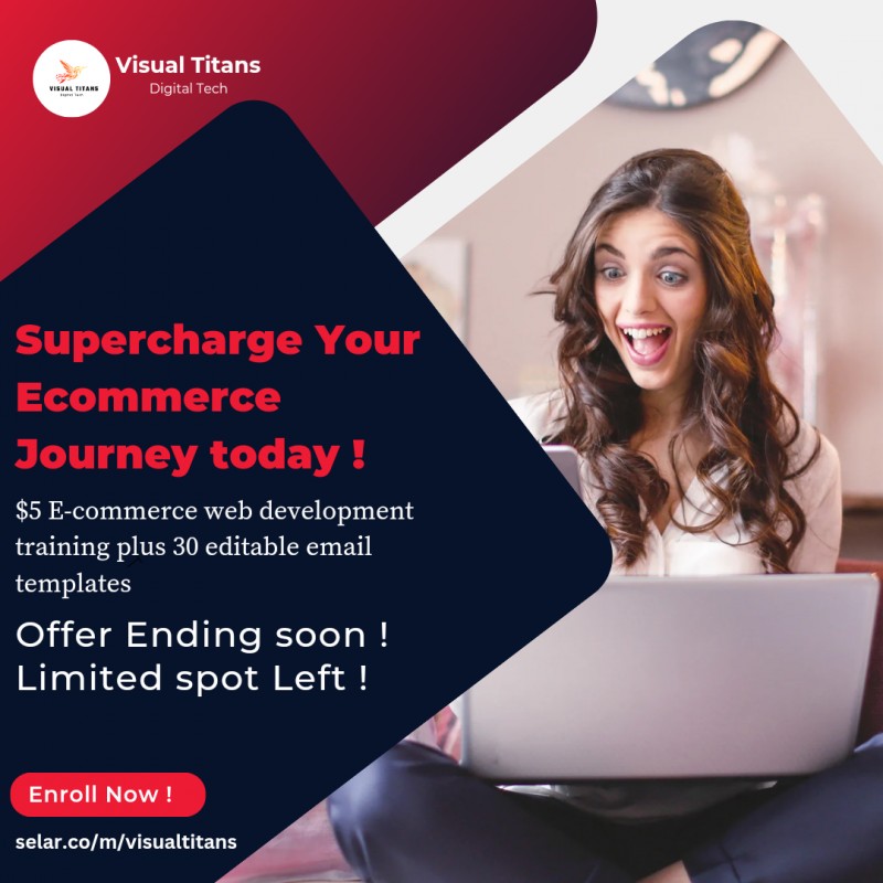 Buy Ultimate Ecommerce Web Development by VISUAL TITANS on Selar.co