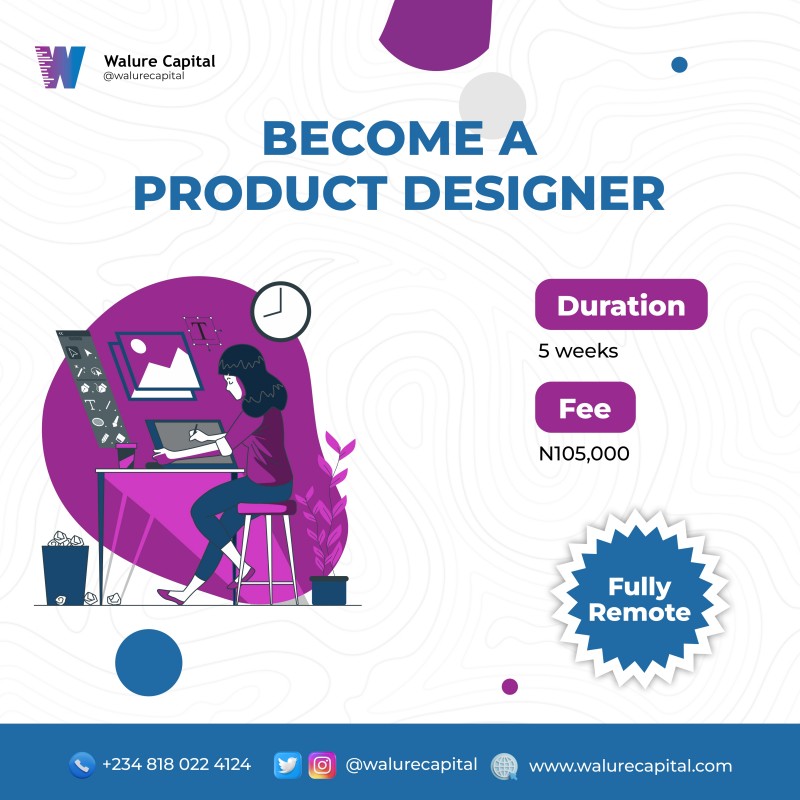 Buy Product Design (UI/UX) Course by Walure Capital on Selar