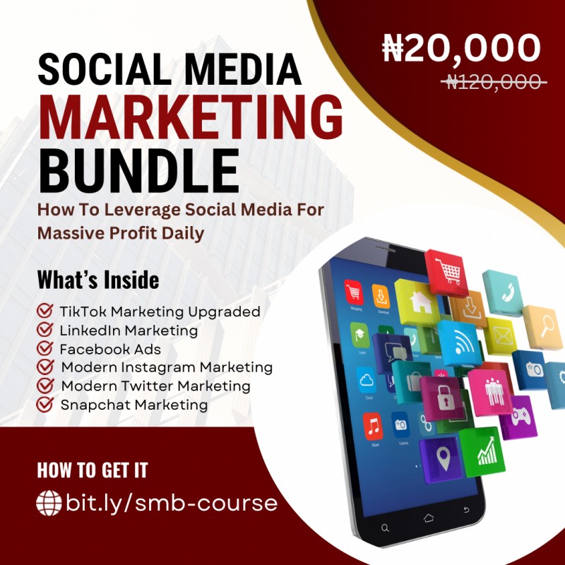 Buy Social Media Marketing Bundle by Godwin Nweke on Selar