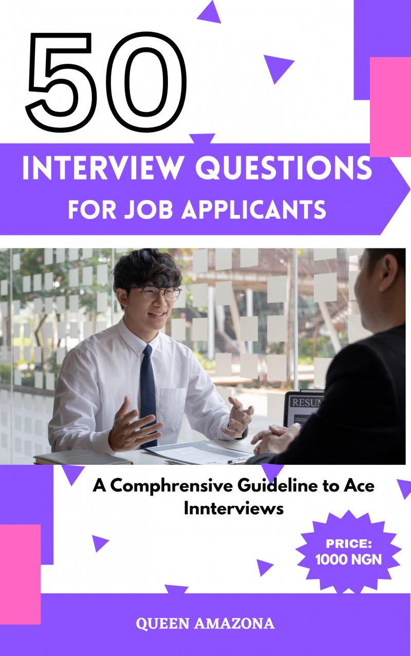Buy 50 Interview Questions for Job Applicants by on Selar