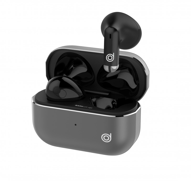 Buy BOOMAIR HIFI TWS TRUE WIRELESS EARBUDS WITH ANC ACTIVE NOISE ...