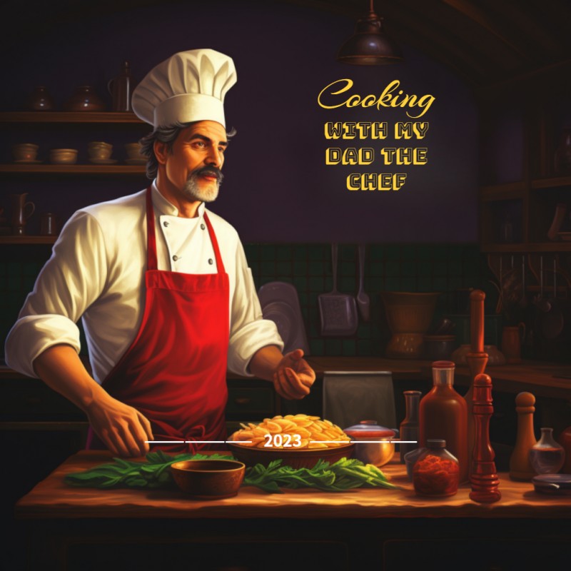 Buy Cooking With My Dad The Chef: A Step-by-Step Guide for Parent-Child ...