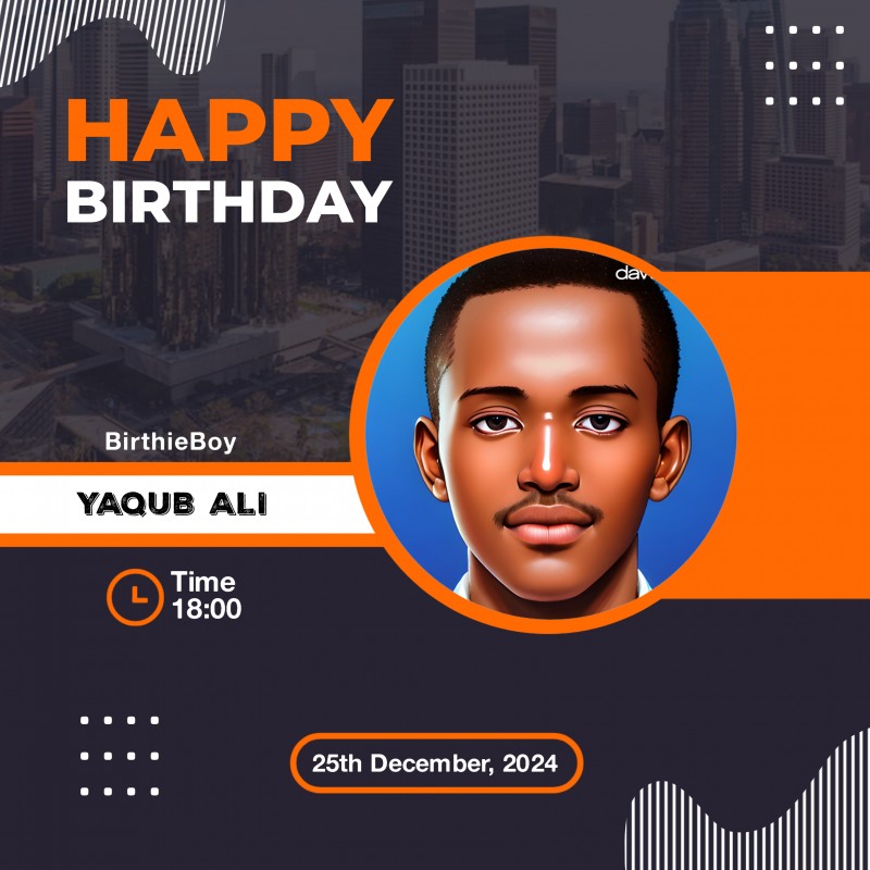 Buy Birthday Flyer by Yaqub Ali on Selar