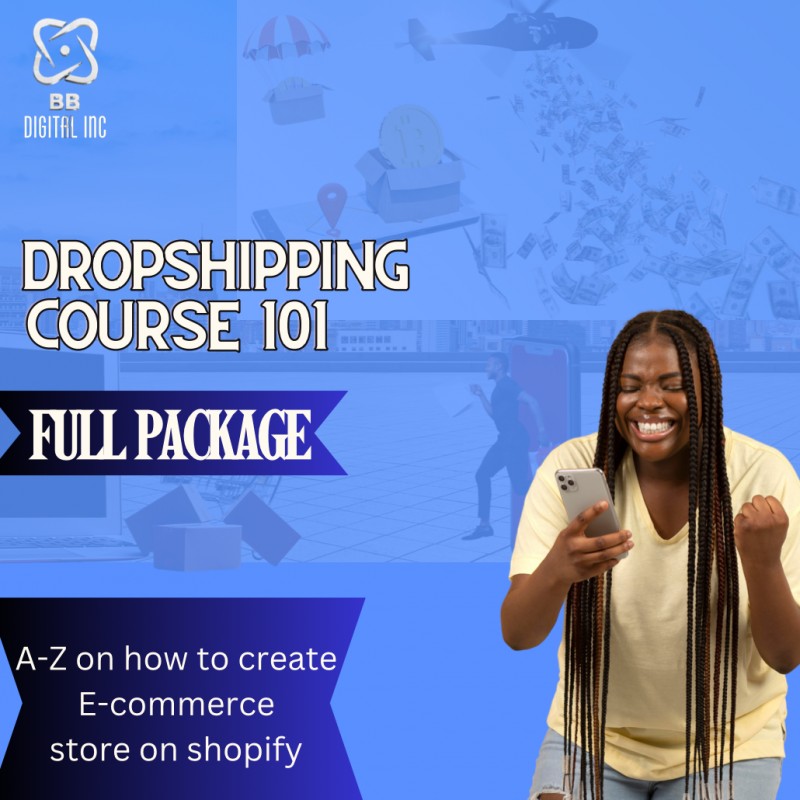 Buy SHOPIFY DROPSHIPPING COURSE by BB DIGITALS INC. on Selar