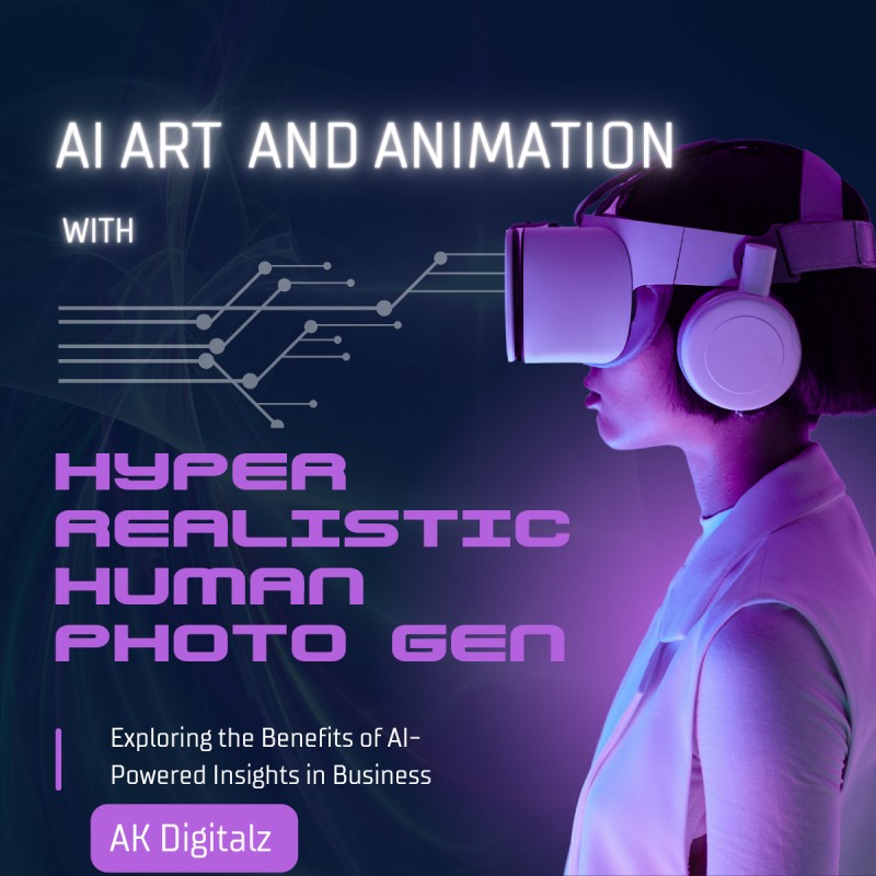 Buy AI ART AND ANIMATION WITH HYPER HUMAN PHOTO GEN by PRECIOUS E BABUNDO (AK) DIGITALS on Selar