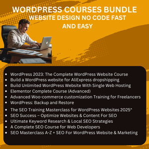 Buy WORDPRESS WEBSITE DESIGN COURSES BUNDLE & ANDROID STUDIO DEVELOPMENT COURSES BUNDLE by ...
