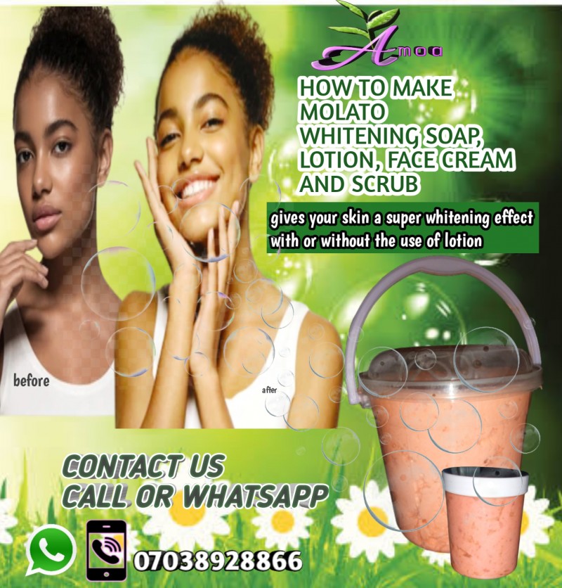 Buy HOW TO MAKE MOLATO WHITENING CREAM, MOLATO WHITENING SCRUB , MOLATO ...