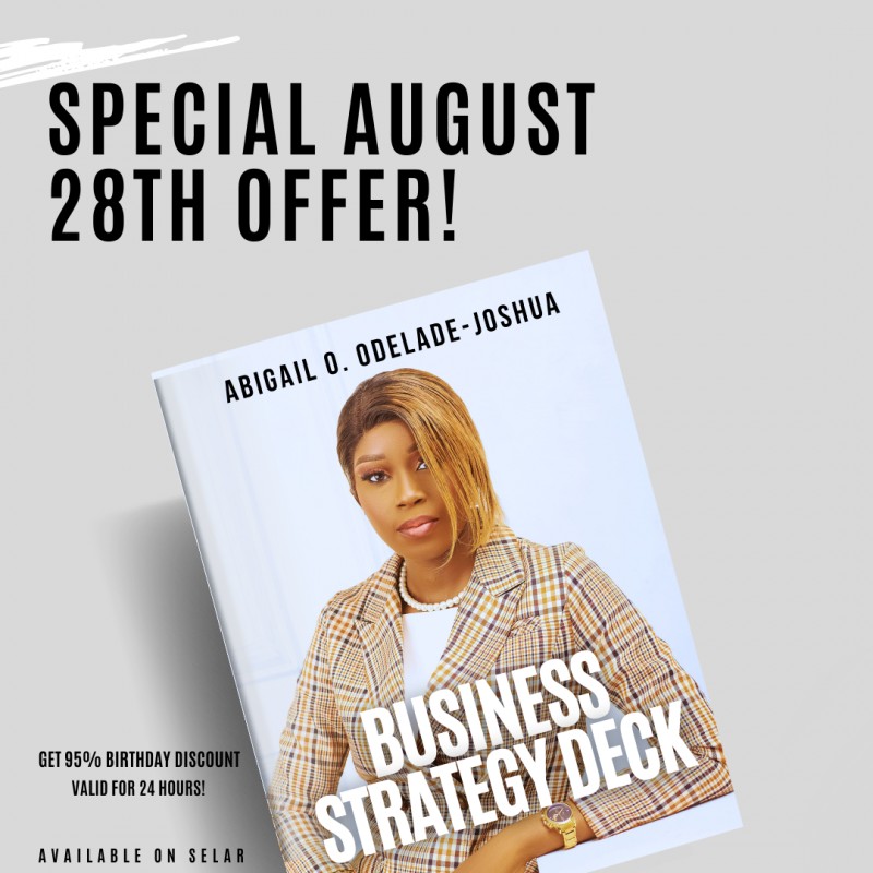 Buy BUSINESS STRATEGY DECK by Abigail Odelade on Selar