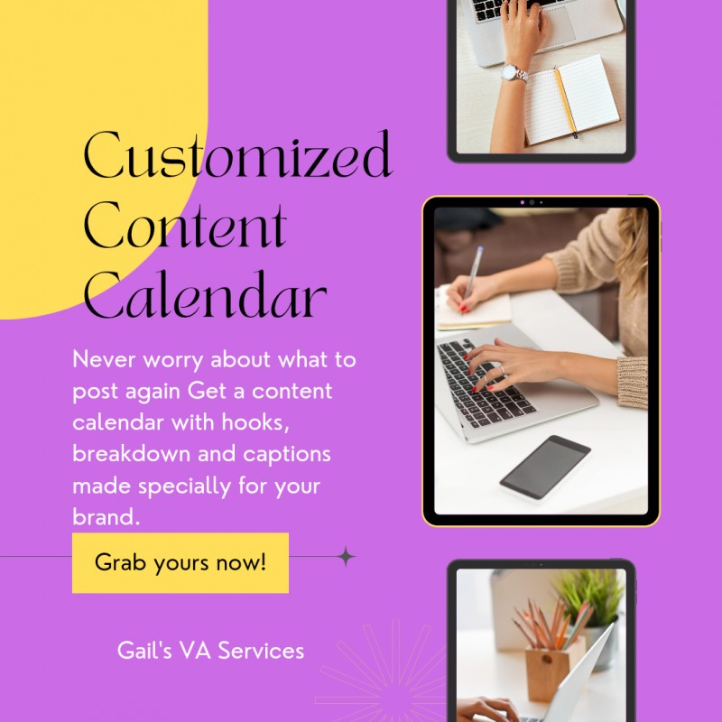 Buy Customized Content Calendar by Abigail Okwu on Selar