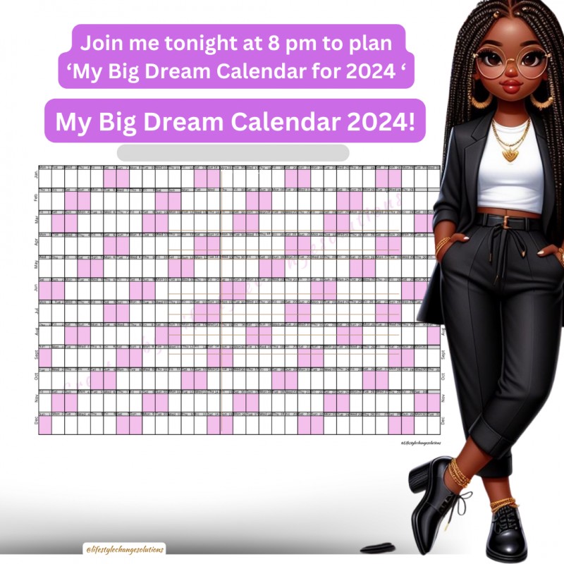 Buy My Big Dream Calendar by Eziamaka Odunze on Selar.co