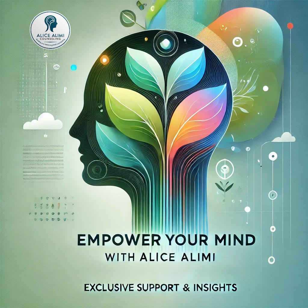 Subscribe Empower Your Mind with Alice Alimi – Exclusive Support & Insights by Alimi Mental ...