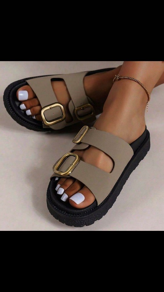 Buy Fauxy Leather Female Sandal by Cobblestone's collective on Selar