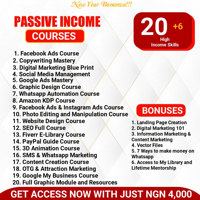 Buy Passive Income Package by SOAF Digital on Selar