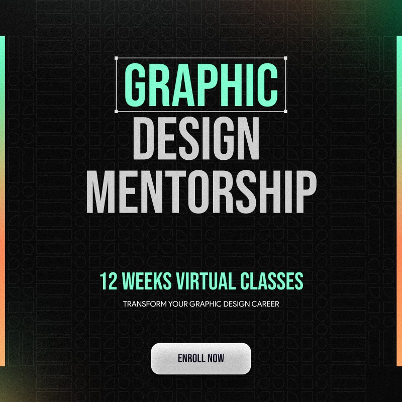 Buy GRAPHIC DESIGN MENTORSHIP by Aniekan Israel on Selar