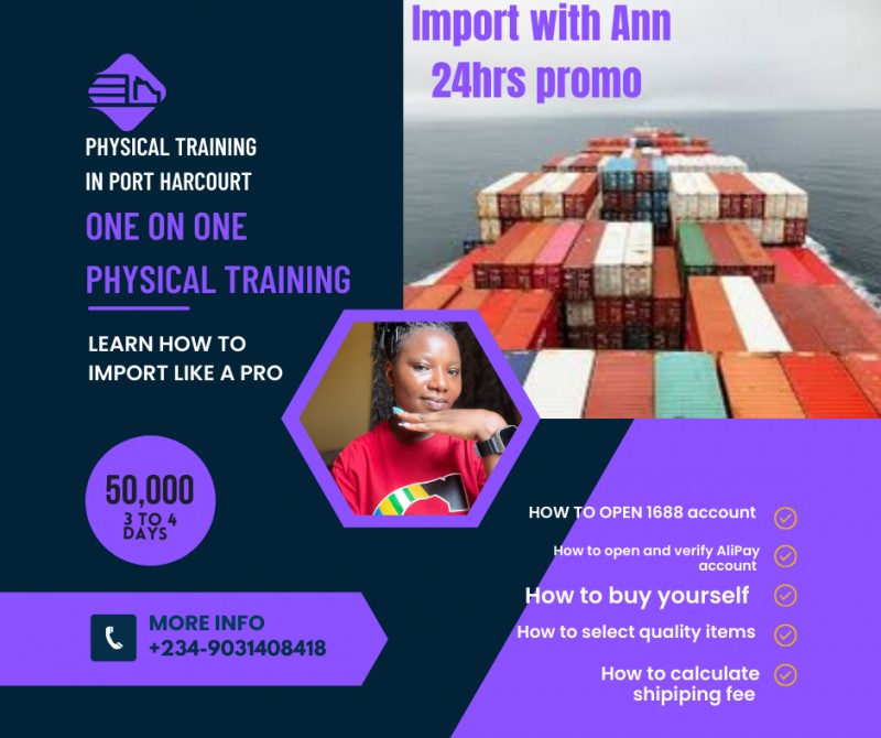 Buy PHYSICAL ONE ON ONE TRAINING by Import with Ann on Selar