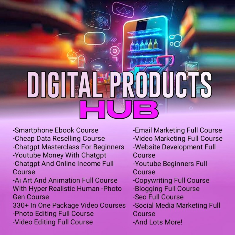 Buy DIGITAL PRODUCTS HUB by Ar Digital Hub on Selar