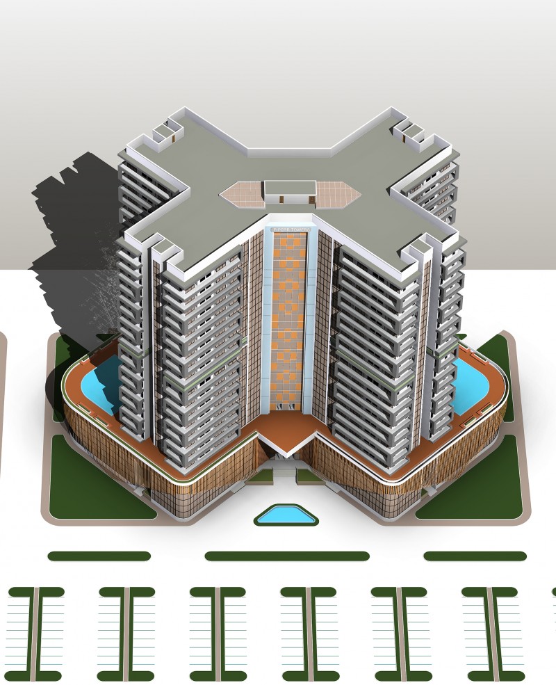 Buy REVIT 2024 HIGH-RISE TUTORIAL COURSE ARCHITECT PIPERR by Henry-Aloh ...