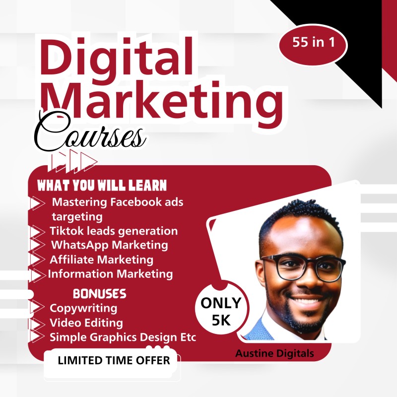 Buy DIGITAL MARKETING 201 MASTERY PROGRAM. by Austine Digital Shopping ...
