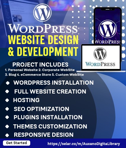 Buy WordPress Web Design and Development Complete Course by Auxano ...