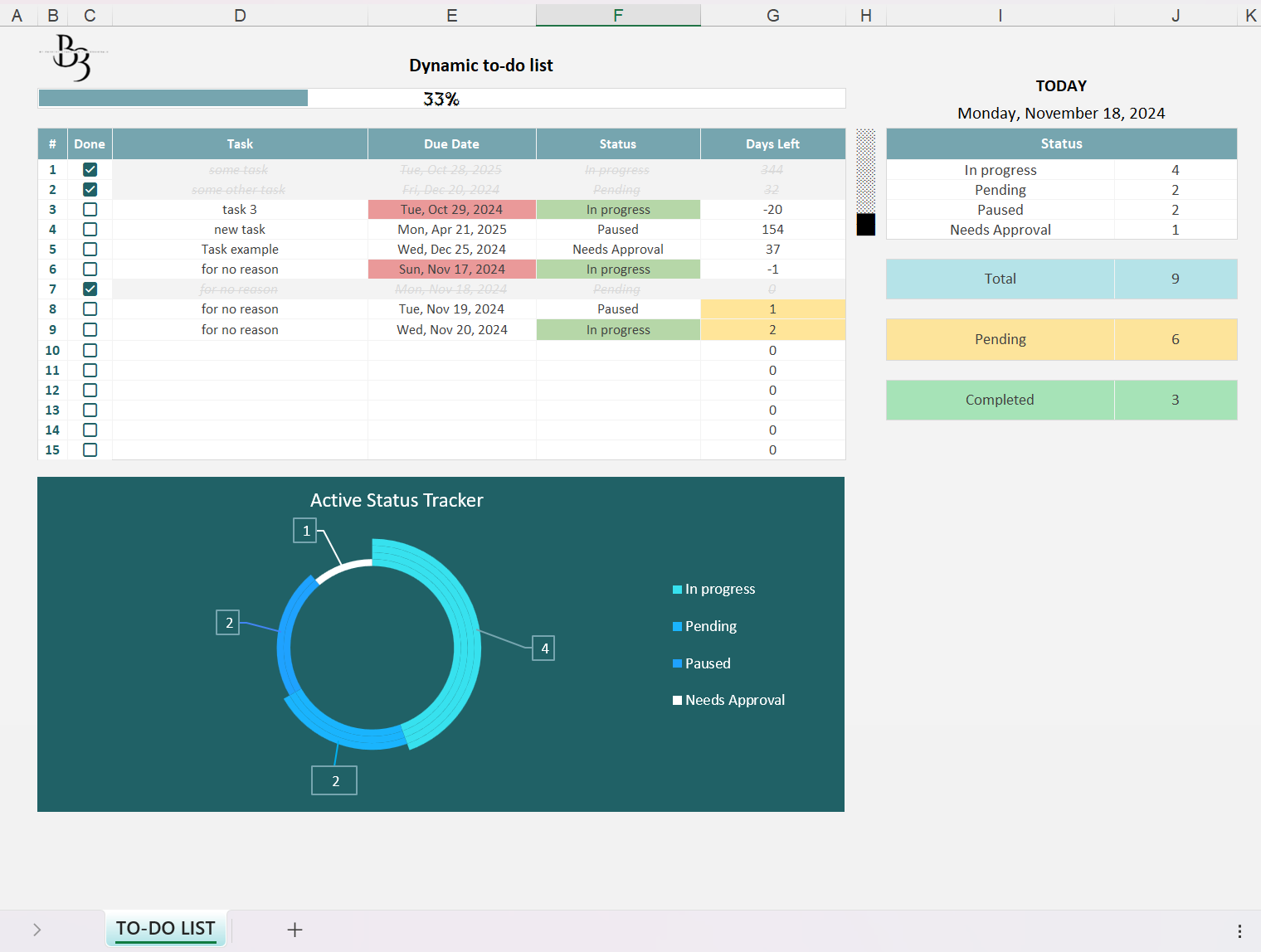 Buy Dynamic To-Do List by B3 on Selar