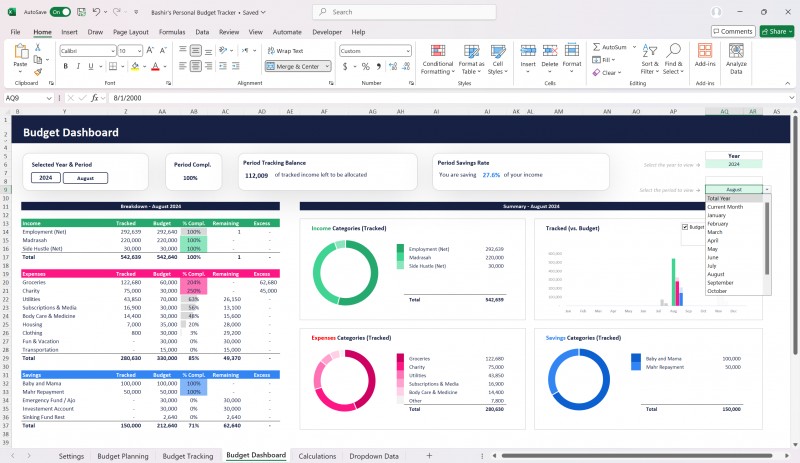 Buy Ultimate Excel Personal Budget by B3 on Selar
