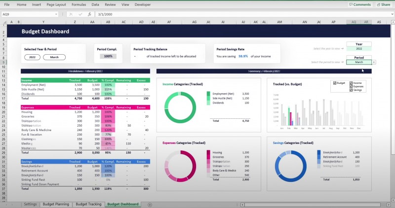 Buy Ultimate Excel Personal Budget by B3 on Selar
