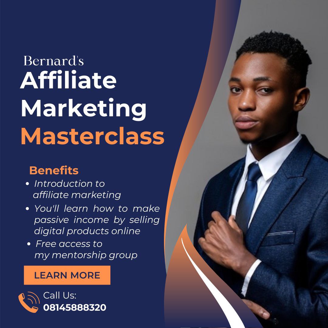 Buy Affiliate marketing by Benard Monday on Selar