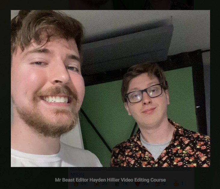 Buy Mr Beast Editor Hayden Hillier Video Editing Course by Big Mickey ...