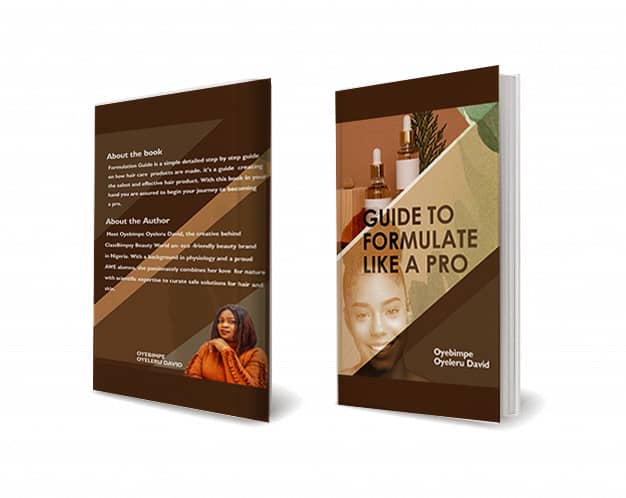 Buy FORMULATION Guide Ebook by CLASSICBIMPSY BEAUTY WORLD on Selar