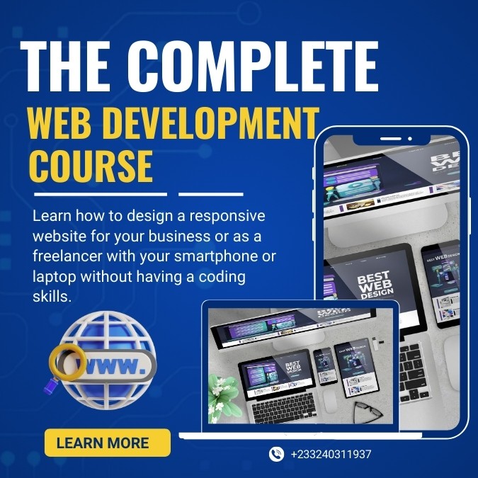Get THE COMPLETE WEB DEVELOPMENT COURSE by BizzhubDigital on Selar Get THE COMPLETE WEB DEVELOPMENT COURSE by BizzhubDigital on Selar