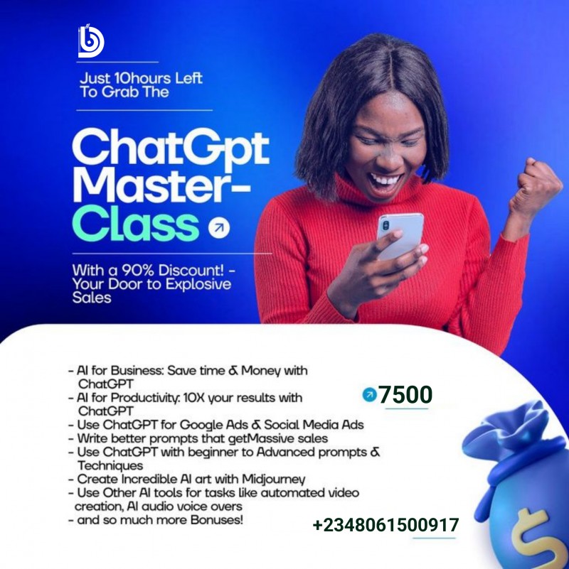 Buy ChatGPT Mastery Course by BlessedDigital Enterprise on Selar
