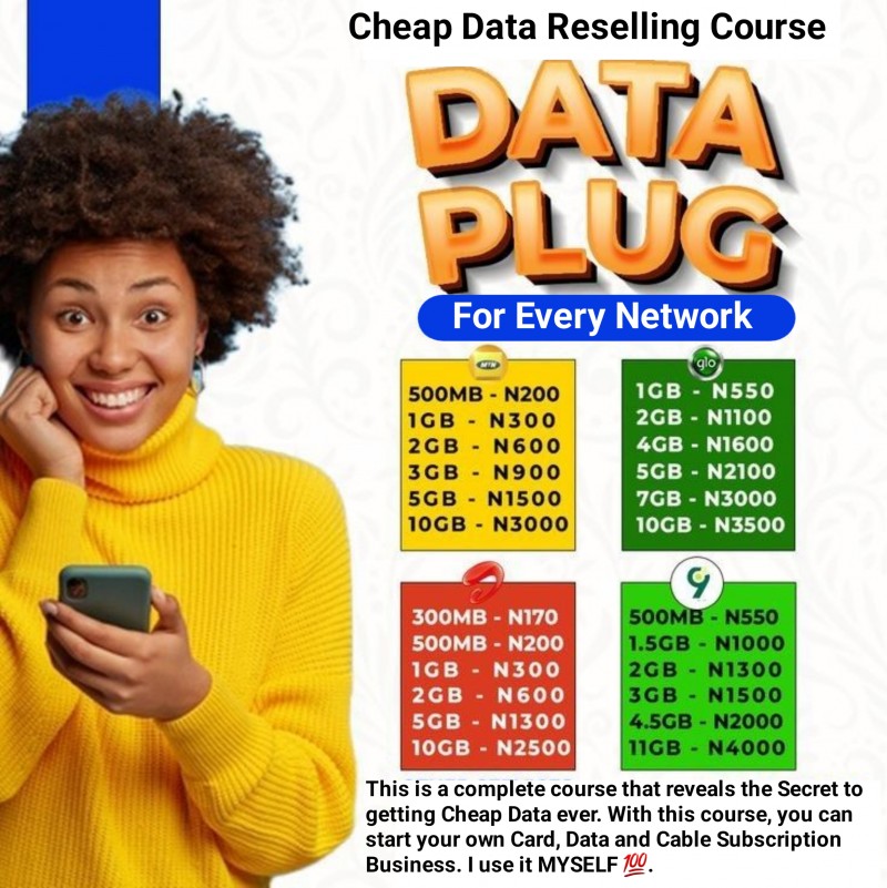 Buy Cheap Data Reselling Course (Best data awoof Course) by ...