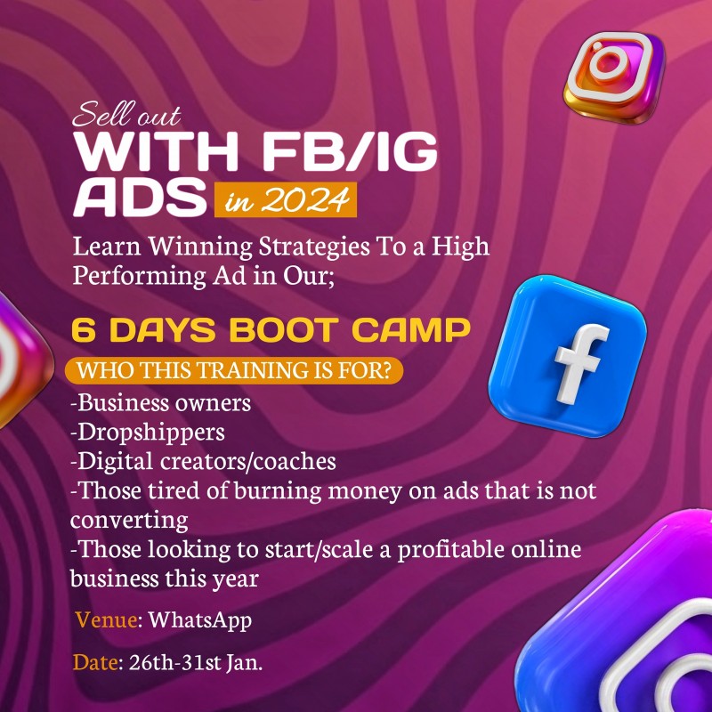 Buy SELL OUT WITH FB/IG ADS IN 2024 by Adima Blessing on Selar