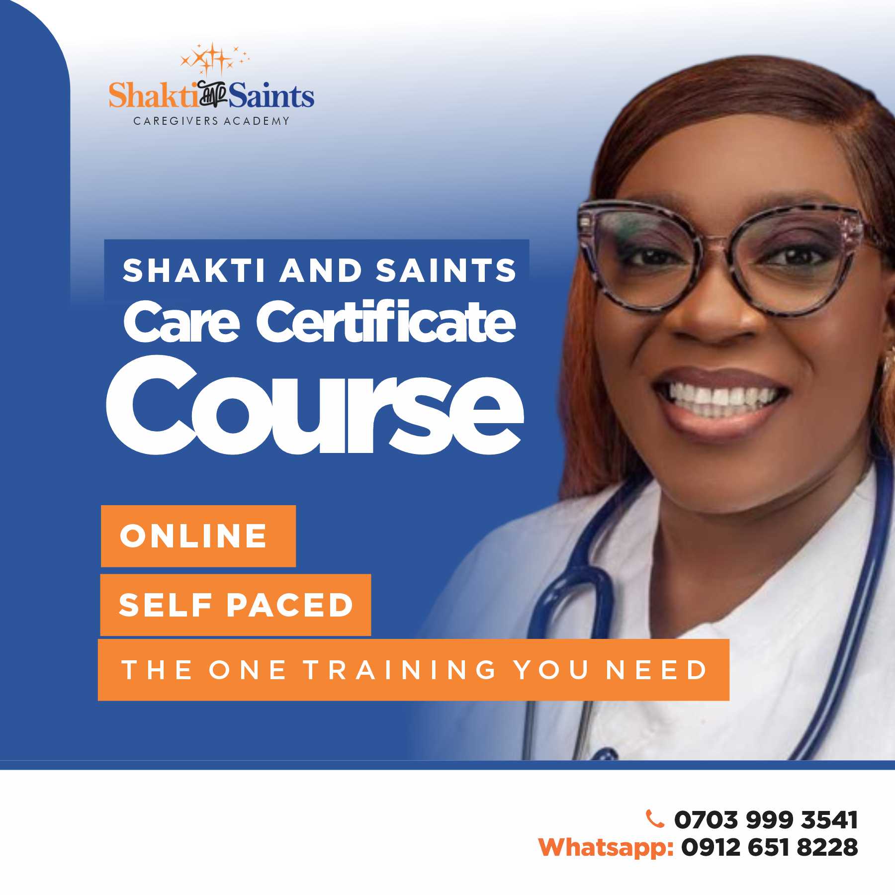Buy SHAKTI AND SAINTS CARE CERTIFICATE COURSE by Bounce backhub on Selar